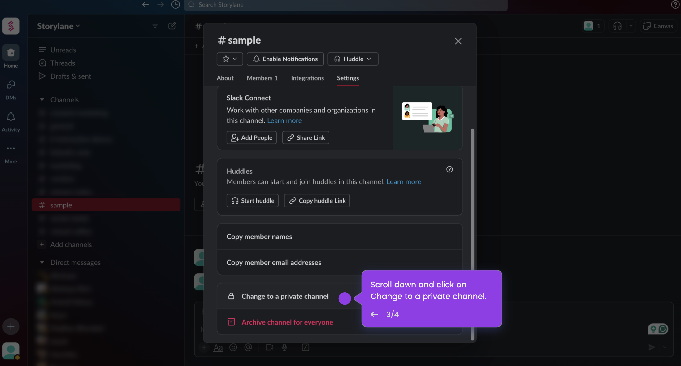 How to Make a Channel Private in Slack - 1 Minute Interactive Guide